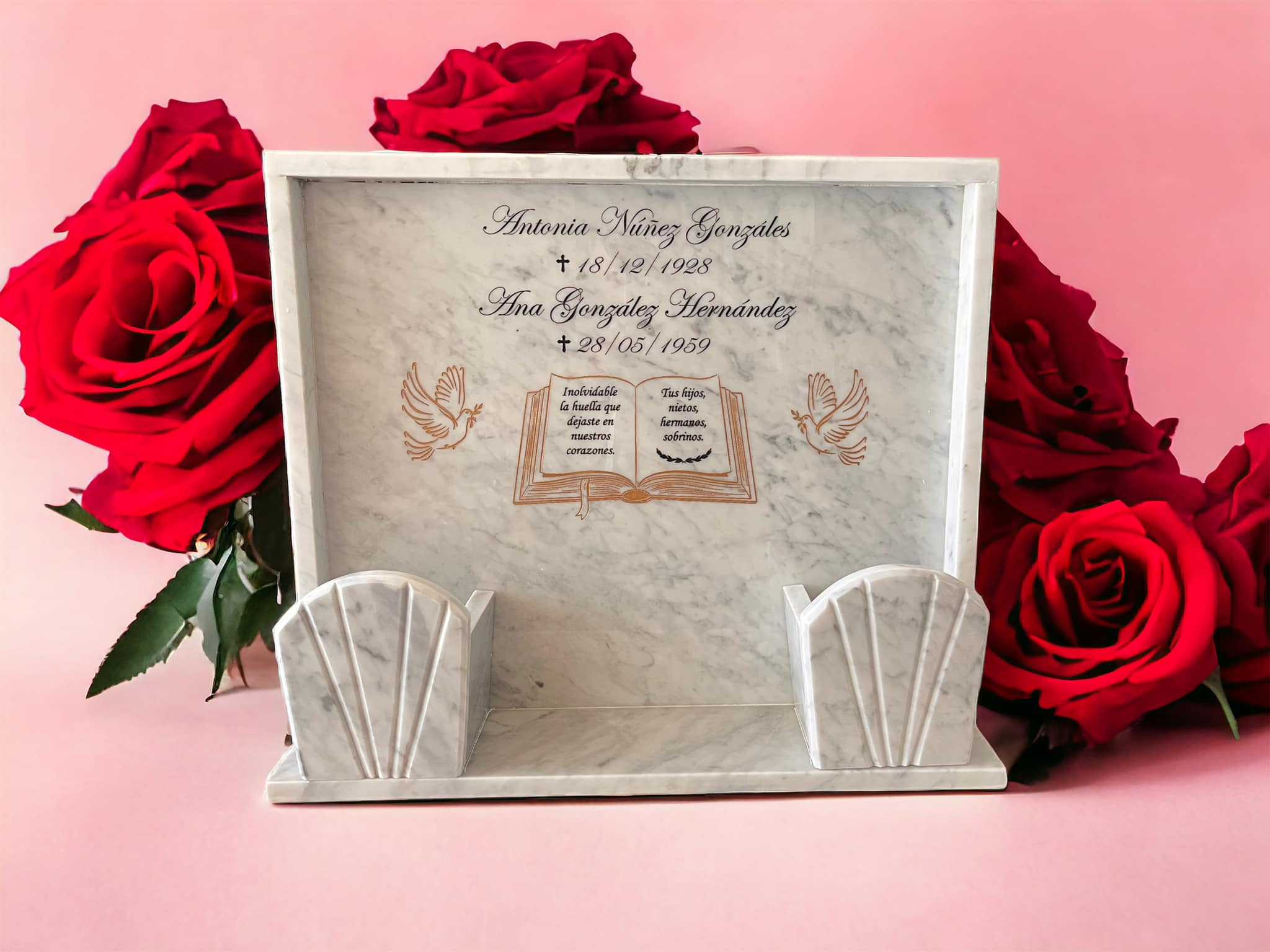 LAPIDA DE NICHO - Modelo 0010 - Alma Arte Funerario